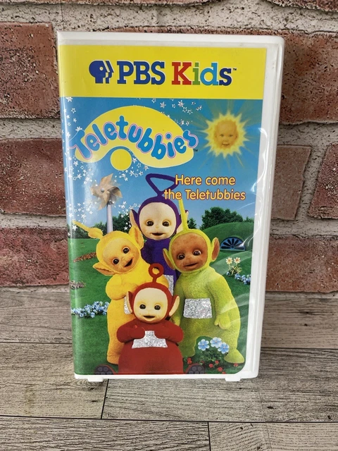 HERE COME THE Teletubbies Video PBS KIDS (VHS, 1997) Custodia vintage ...