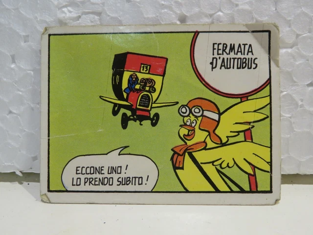 OLD DASTARDLY & MUTTLEY & FLYING MACHINES Panini 14 Self Adhesive ...