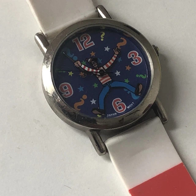 WHERE'S WALLY / Waldo Vintage Wrist Watch 1997 90s Full Working Order ...