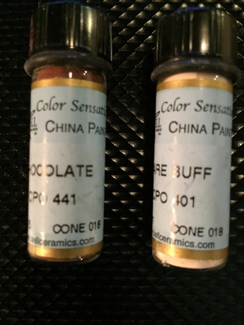 BELL CERAMICS COLOR SENSATIONS China paint vial/vials new MANY TO ...