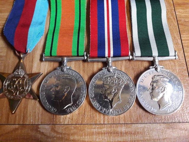 GENUINE WW2 BRITISH Royal Navy Reserve Medals R.N.R. £74.03 - PicClick UK