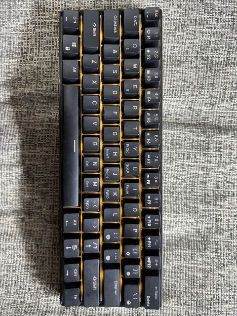 RK ROYAL KLUDGE RK61 Wireless 60% BT5.0/USB-C Mechanical Keyboard £25. ...