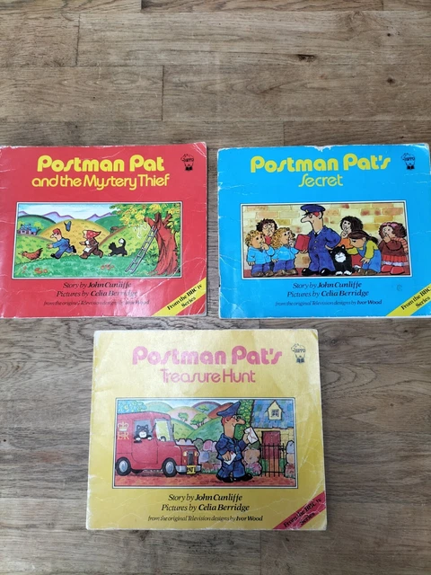 POSTMAN PAT BOOKS. Postman Pats Treasure hunt/ Secret/Mystery thief. £ ...