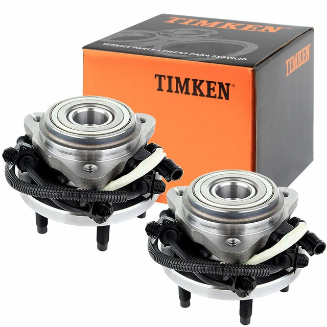 TIMKEN FRONT WHEEL Bearing & Hubs for Ford Ranger Explorer Mazda B4000 ...