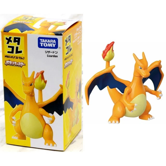 GENUINE TAKARA TOMY Pokemon Metacolle Charizard Lizardon Metal Figure £ ...