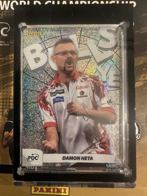 PANINI PDC WORLD Championship 2026 Damon Heta Bulls Eye Case Hit EUR ...