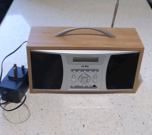 ALBA DAB RADIO with power supply digital dab fm radio £16.15 - PicClick UK