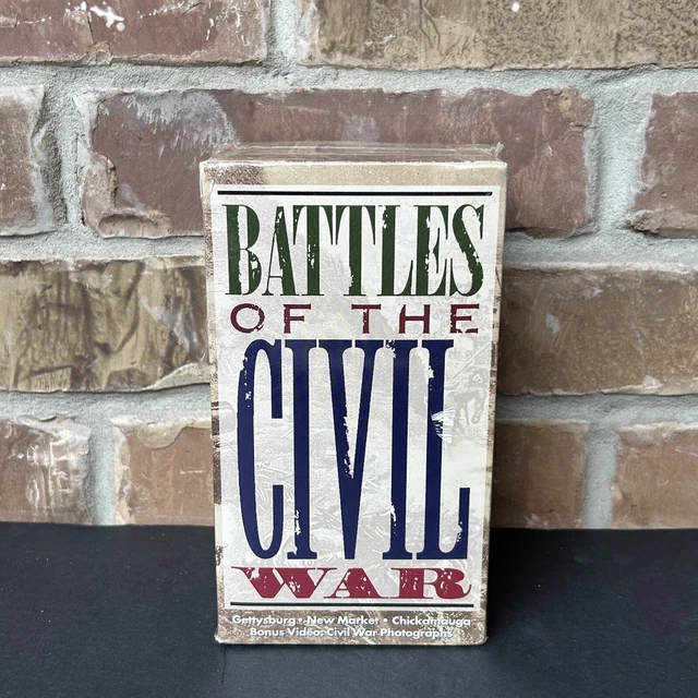BATTLES OF THE Civil War 4-Tapes Set NEW SEALED VHS £18.54 - PicClick UK