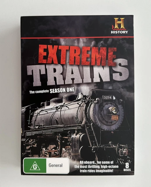 EXTREME TRAINS - Complete Season 1 (8 Disc DVD) Region 4 History TV ...