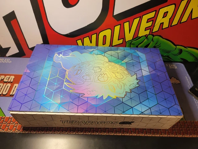 POKEMON TCG TERAPAGOS ex Ultra Premium Collection UPC Box Playmat ...