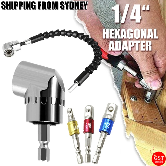 FLEXIBLE SHAFT BITS and Right Angle Drill Extension Screwdriver Bit ...