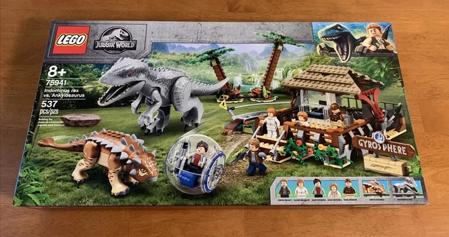 LEGO JURASSIC WORLD: Indominus Rex vs. Ankylosaurus (75941) New ...