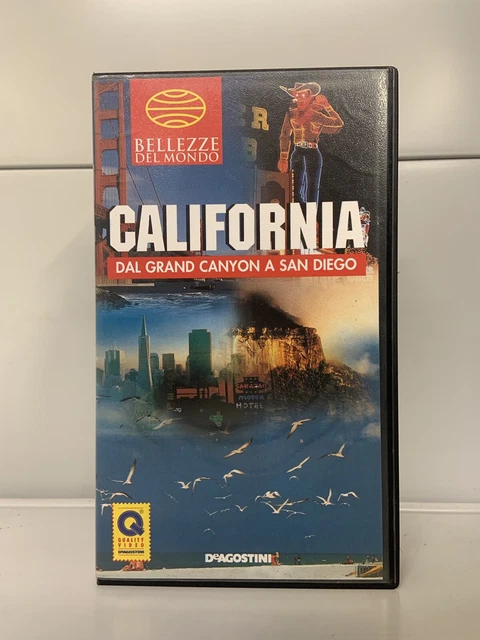 VHS CALIFORNIA BELLEZZE del Mondo De Agostini 1996 dal Grand Camion a ...