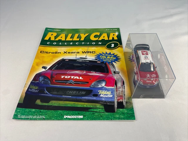 DEAGOSTINI RALLY CAR Collection Issue 3 Citroen Xsara WRC + Magazine £ ...