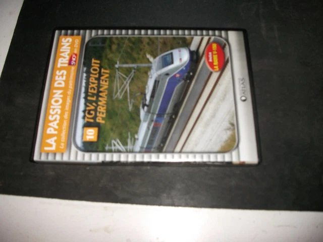 **JA DVD PASSION des trains n°10 TGV l'exploit permanent EDITIONS ATLAS ...