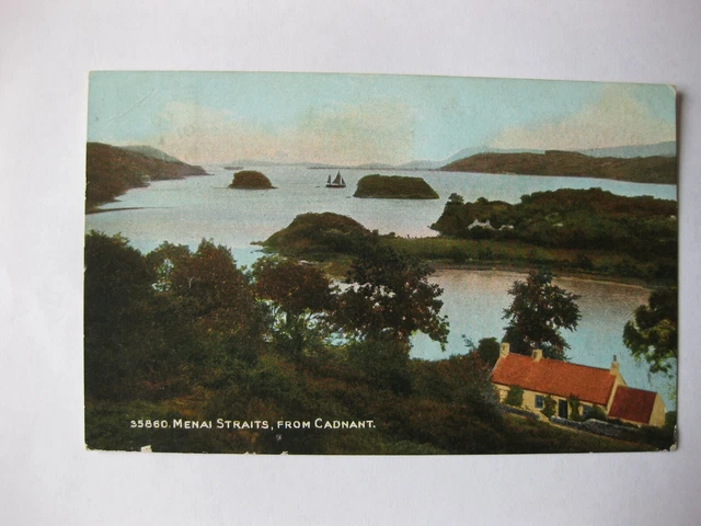 OLD POST CARD See Photos E29-30 Menai Straits From Cadnant EUR 2,90 - PicClick DE