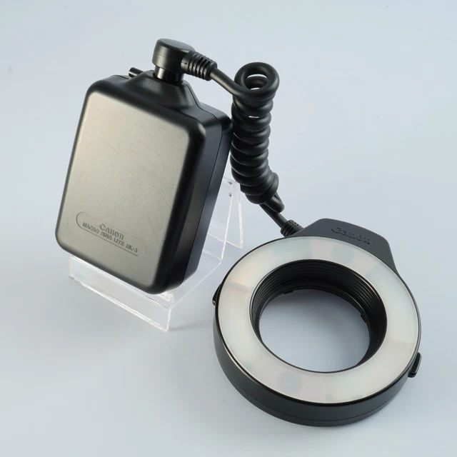 EXCELLENT CANON ML-3 Macro Ring Lite Flash $100.94 - PicClick AU