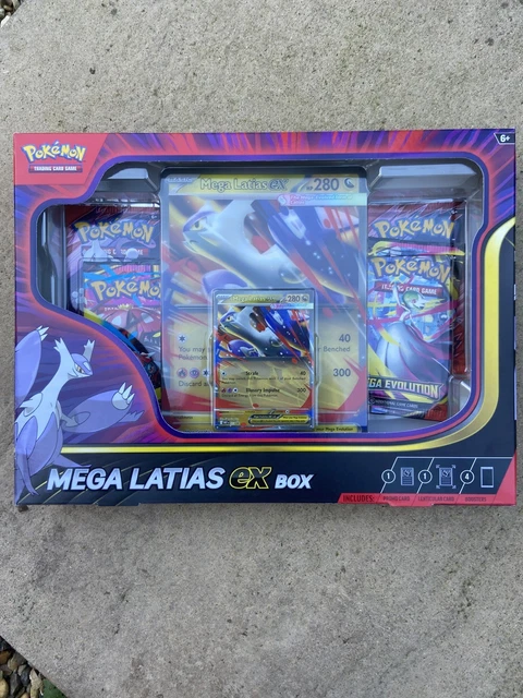 POKEMON TCG MEGA Evolution Mega Latios EX Box Brand New & Sealed - In ...