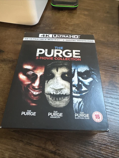 THE PURGE 3 Movie Collection 4k UHD Blu Ray £14.99 - PicClick UK