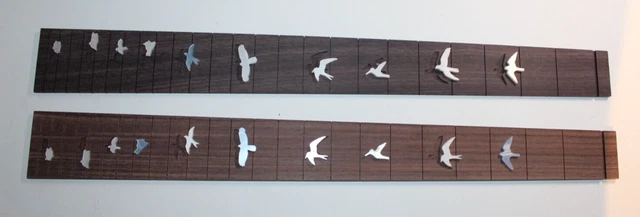 GRIFFBRETT PRS STYLE südami Palisander fretboard Bird Inlays ...
