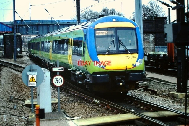PHOTO CLASS 170 Turbo 2-Car Dmu No 170 636 At Peterborough Of Arriva In ...
