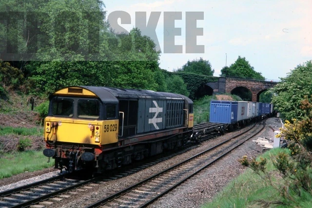 35MM SLIDE BR British Railways Diesel Loco Class 58 58029 Kenilworth ...