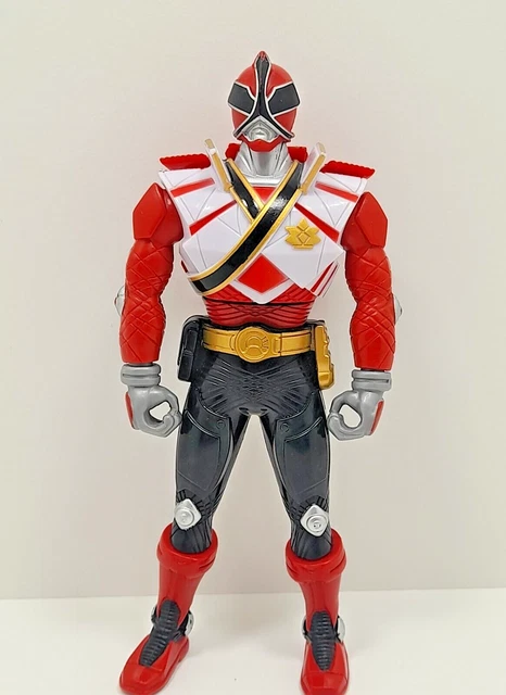 POWER RANGERS SAMURAI Switch Armour Morphin Red Ranger Action Figure 6 ...