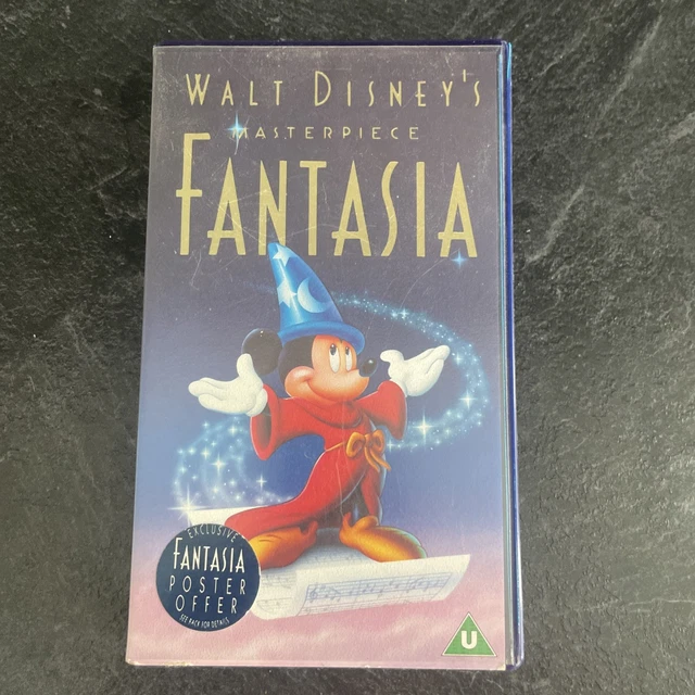 WALT DISNEY FANTASIA 1991 VHS Video Cassette UK PAL £6.52 - PicClick UK