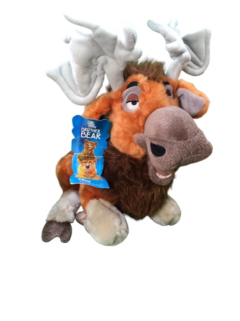 DISNEY TUKE THE Moose Brother Bear Exclusive Soft Toy With Tags 14 ...