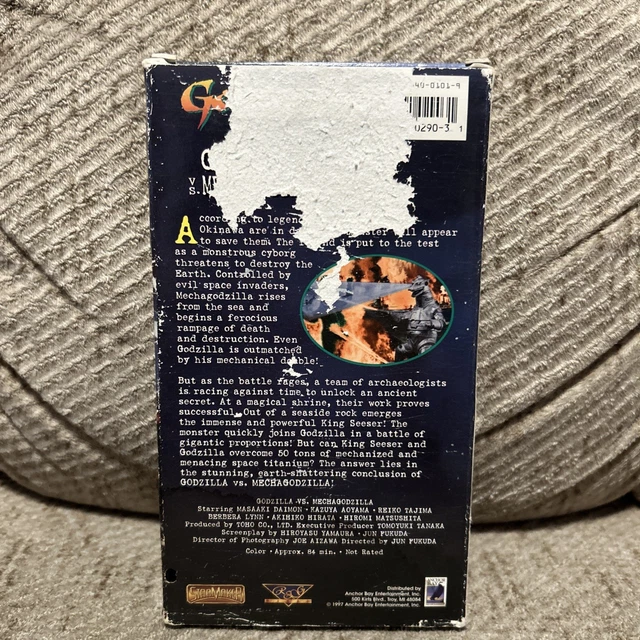 GODZILLA VS MECHAGODZILLA RARE VHS Tape (works) £8.00 - PicClick UK