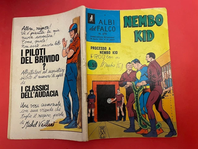 ALBI DEL FALCO Superman Nembo Kid n.470 originale quasi ottimo EUR 1,99 ...