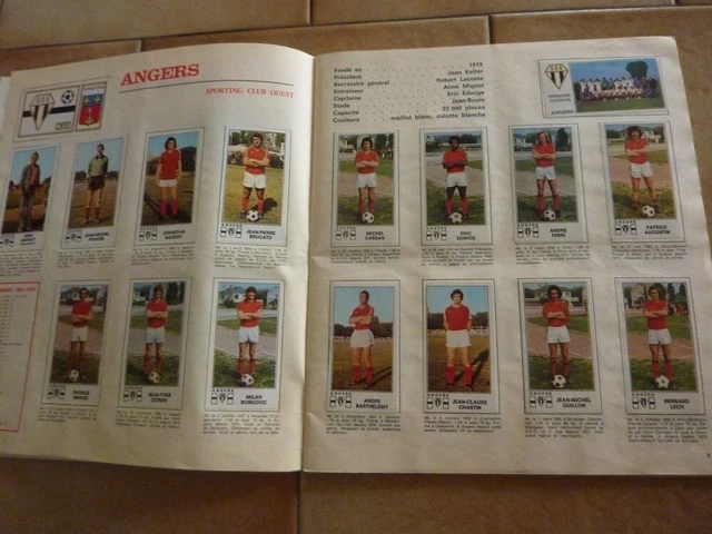 ALBUM PANINI FOOTBALL 77 en images PLATINI à NANCY EUR 45,00 - PicClick FR