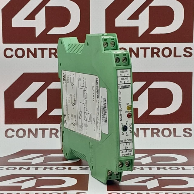 2814948 | PHOENIX Contact | (MCR-SL-PT100-SP), Temperature Relay, Used ...