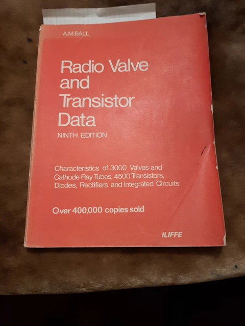 RADIO VALVE & Transistor Data Book - Ninth Edition -1970 B10 EUR 15,17 ...