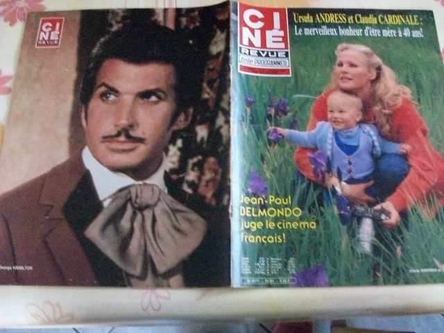 CINE REVUE 1981 N°30 23 Juillet Ursula Andress Claudia Cardinale Belmondo EUR 4,00 - PicClick FR