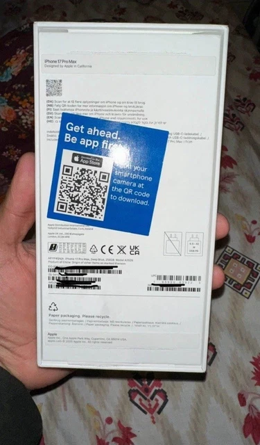APPLE IPHONE 17 Pro Max 256GB Deep Blue, Unlocked £751.30 - PicClick UK