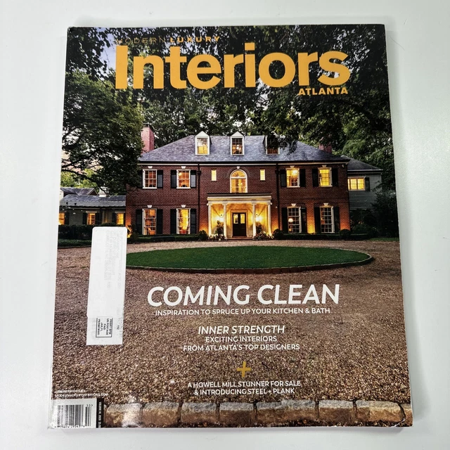 MODERN LUXURY INTERIORS Atlanta Magazine Vol III 2020 Coming Clean ...