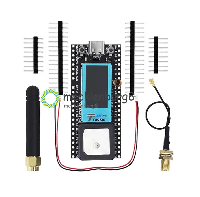 LORA WIRELESS TRACKER ESP32-S3FN8+SX1262+UC6580 Wi-Fi, LoRa, Bluetooth ...