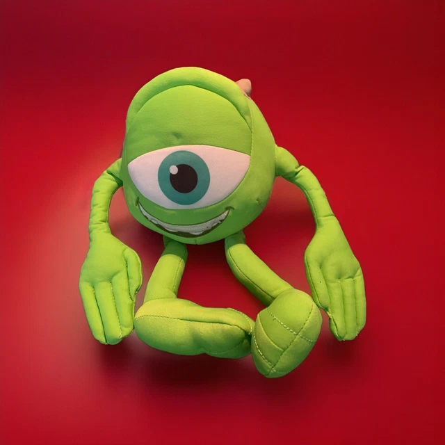 DISNEY PIXAR - Monsters Inc / Uni - Mike Wazowski - Green Monster Soft ...