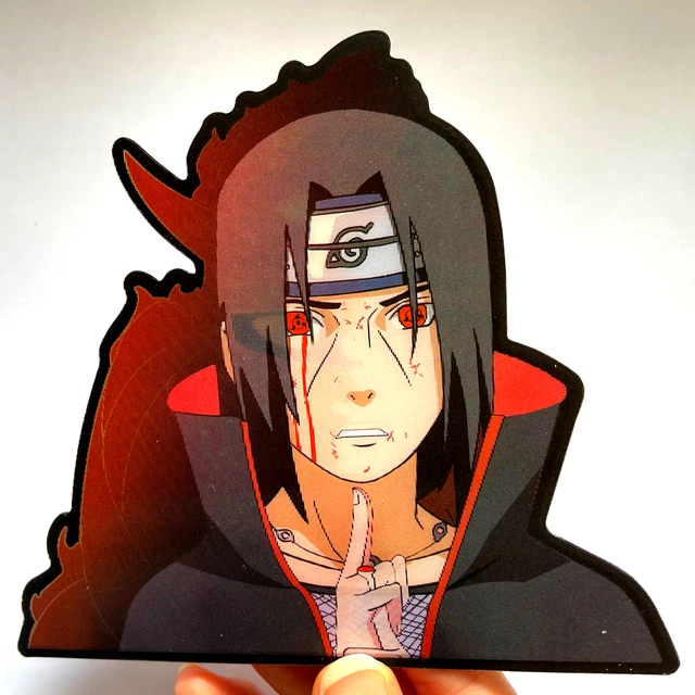 ITACHI UCHIHA - Naruto Anime Decal Sticker For Truck/Laptop/Car 3D ...