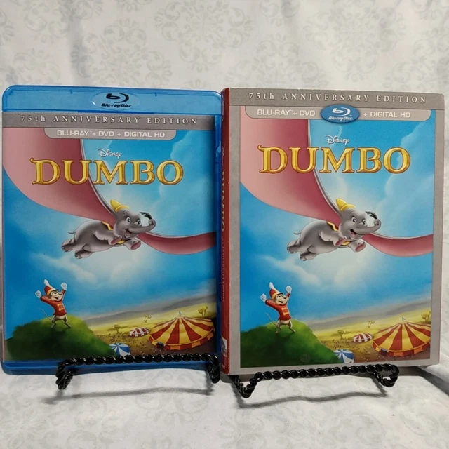 DUMBO (BLU-RAY + DVD, 2016, 2-Disc Set 75th Anniversary Edition w ...