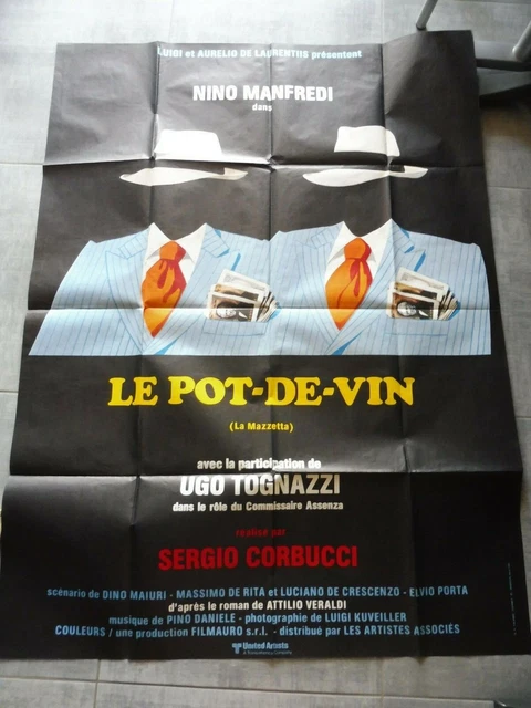ANCIENNE AFFICHE CINÉMA " Le Pot De Vin " Etat Très Bon 120 X 160 EUR 25,00 - PicClick FR