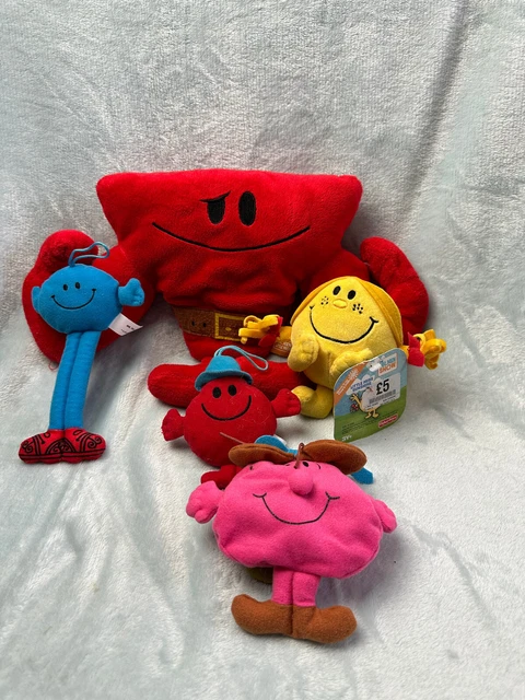 MR MEN LITTLE miss soft toy plush bundle strong sunshine tall £18.95 ...