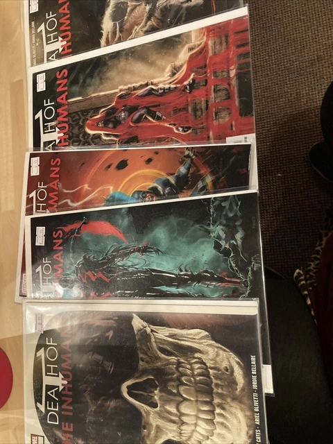 DEATH OF THE Inhumans #1-5 - Marvel Comics - 2018 - Full Set £22.50 ...