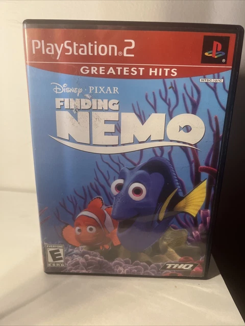 DISNEY PIXAR FINDING Nemo Dory Sony PlayStation 2 PS2 Game Tested CIB ...