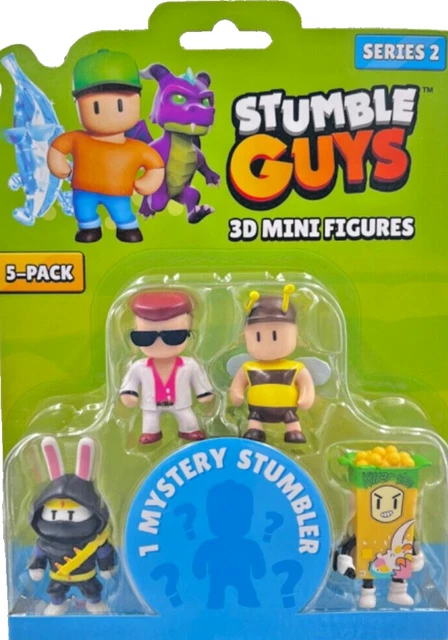 STUMBLE GUYS 3D Mini Figuras , Serie 2, Pack De 5. 9772532611313 EUR 17 ...