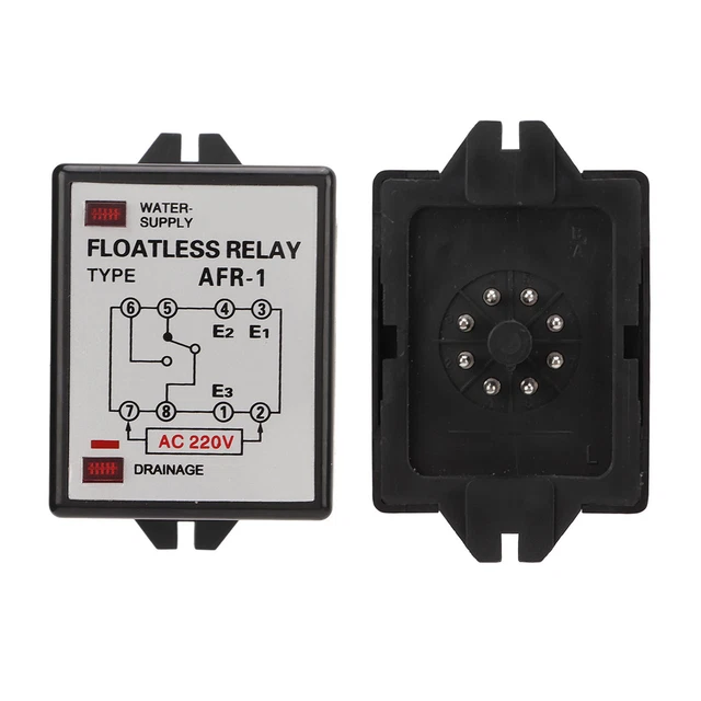FLOATLESS LEVEL SWITCH Liquid Level Control Relay Automatic Water Level ...