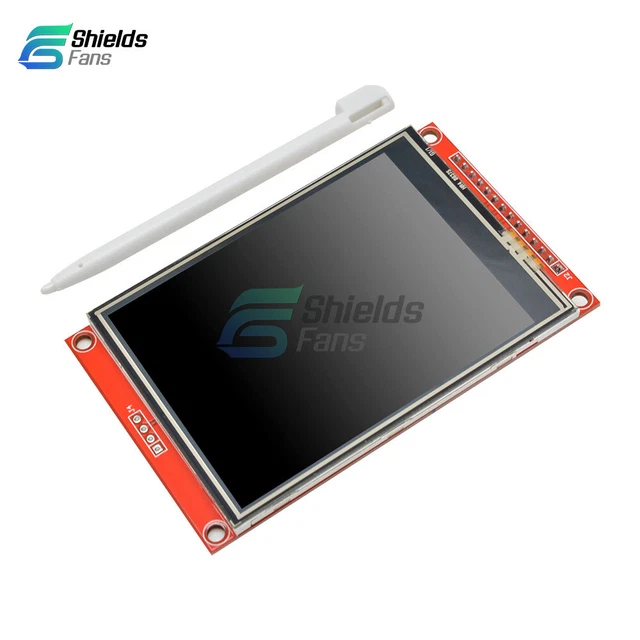 3.2& INCH 320*240 SPI Serial TFT LCD Module Display Screen With Contact ...