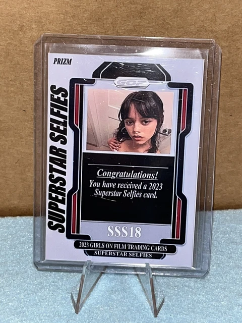 JENNA ORTEGA 2023 GOF Girls on Film Superstar Selfies Holo Trading Card EUR 47,33 - PicClick IT