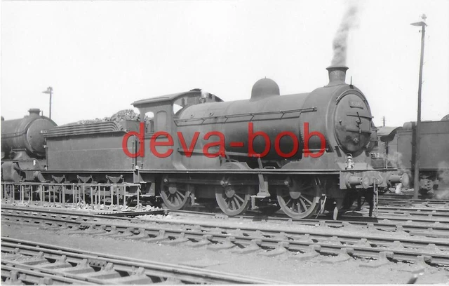 RAILWAY PHOTO LNER J27 65845 York North Shed 1960 North Eastern P3 0-6 ...